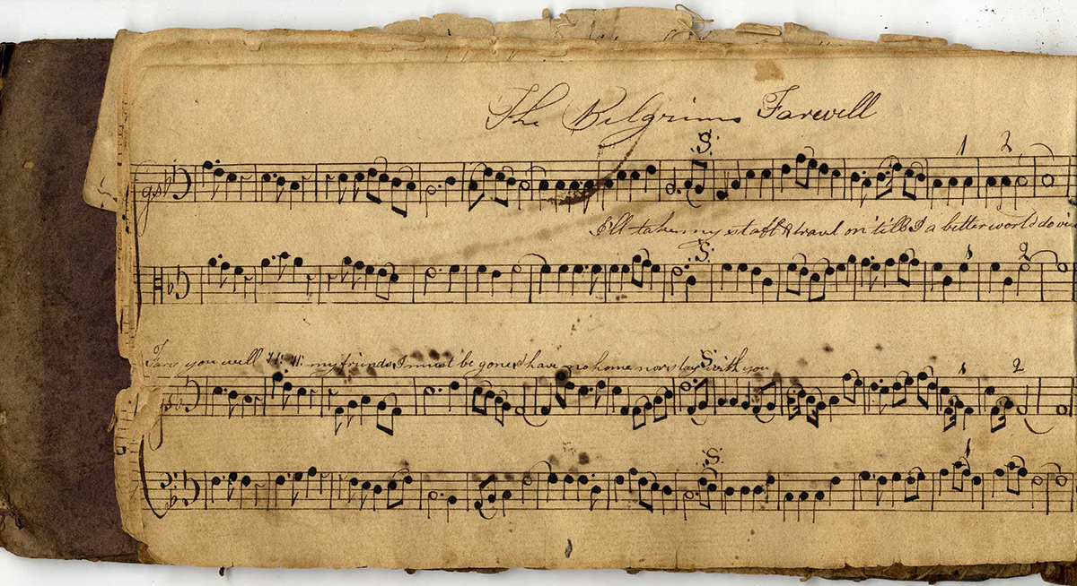 1800s music manuscript found at historical society - The Suffolk Times