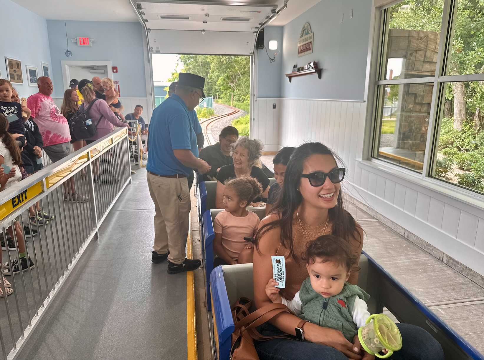 After long campaign, Greenport celebrates revived miniature railroad ...