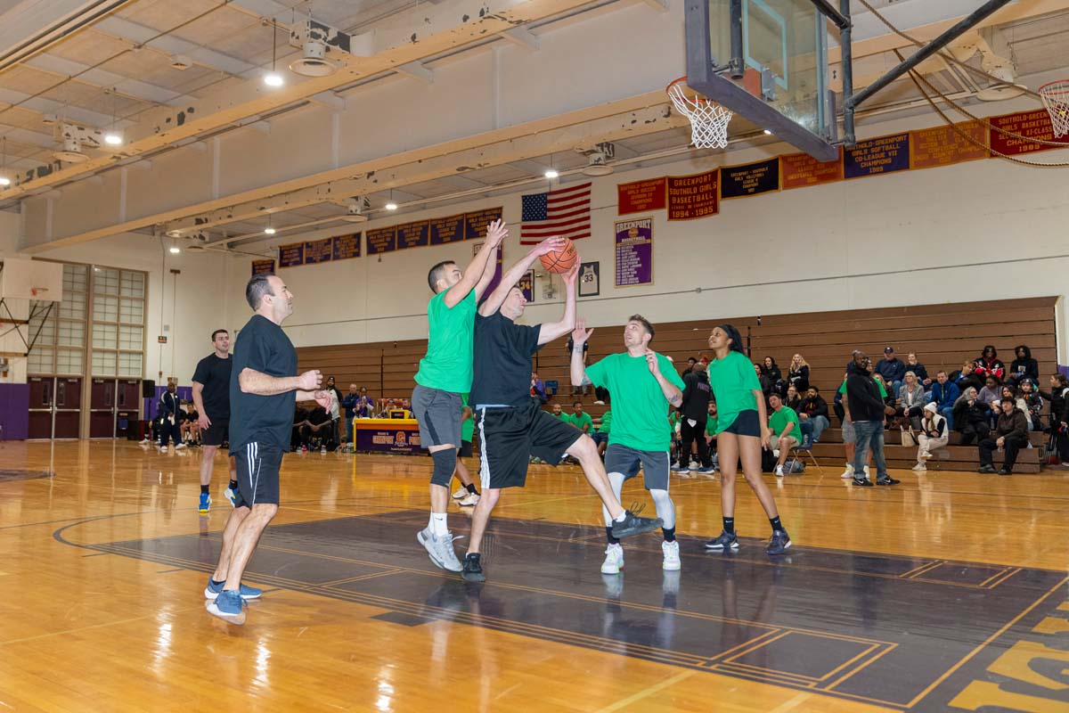 Cops and alumni face off in Greenport basketball game - The Suffolk Times