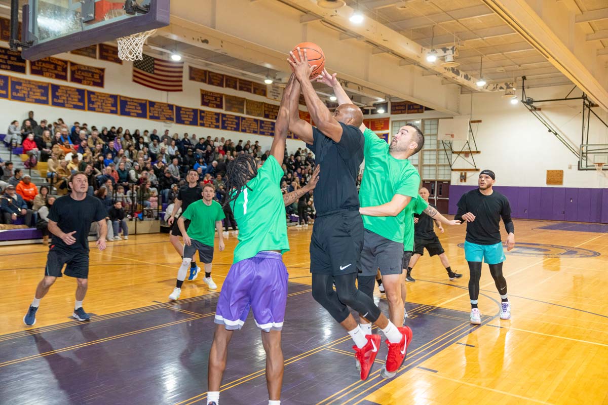 Cops and alumni face off in Greenport basketball game - The Suffolk Times