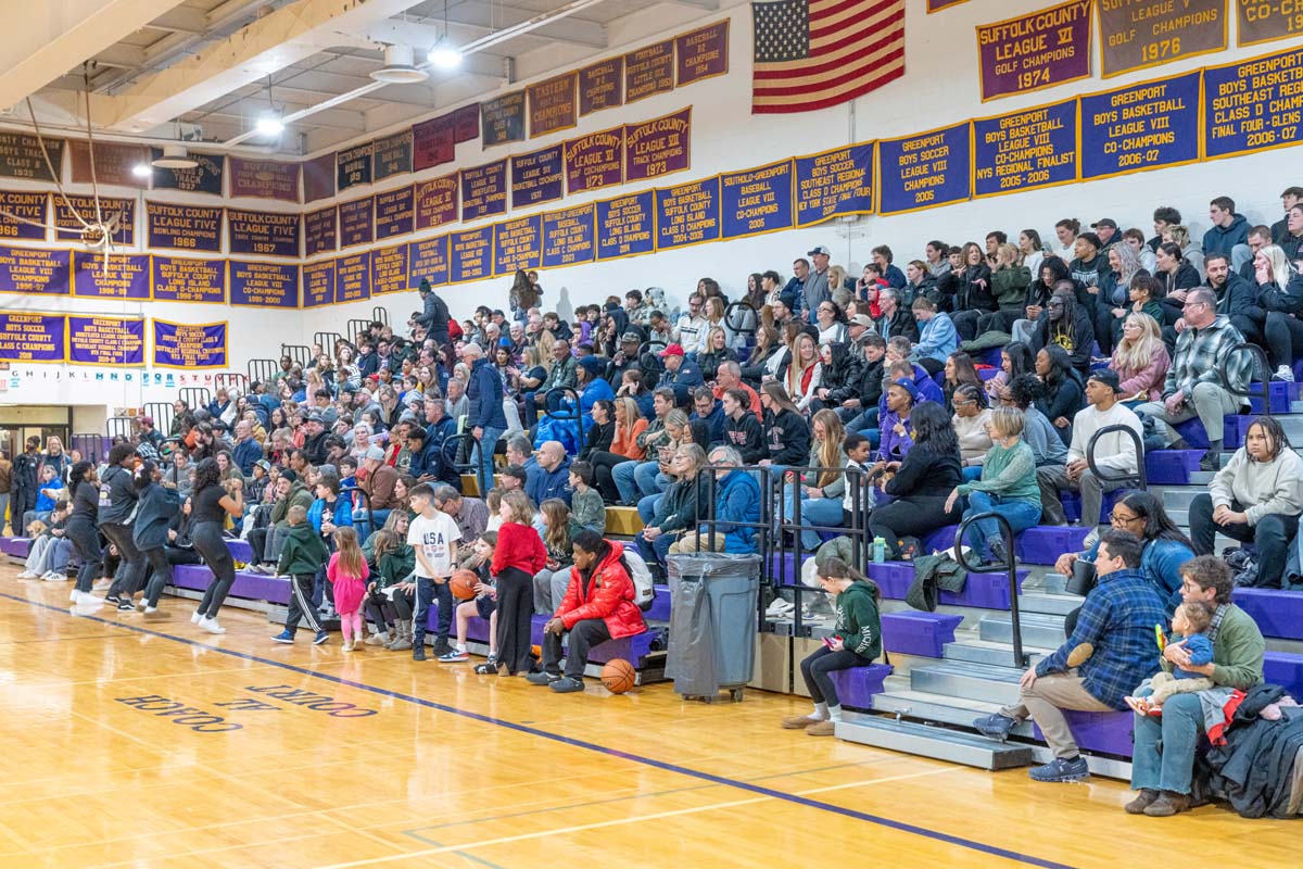 Cops and alumni face off in Greenport basketball game - The Suffolk Times