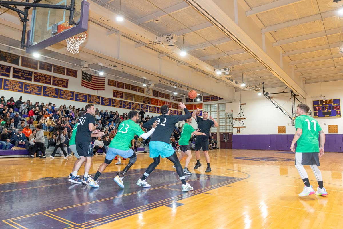 Cops and alumni face off in Greenport basketball game - The Suffolk Times