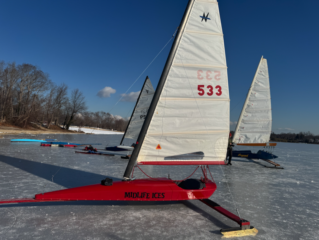 After a decade-long drought, ice boat racing returns to Long Island ...