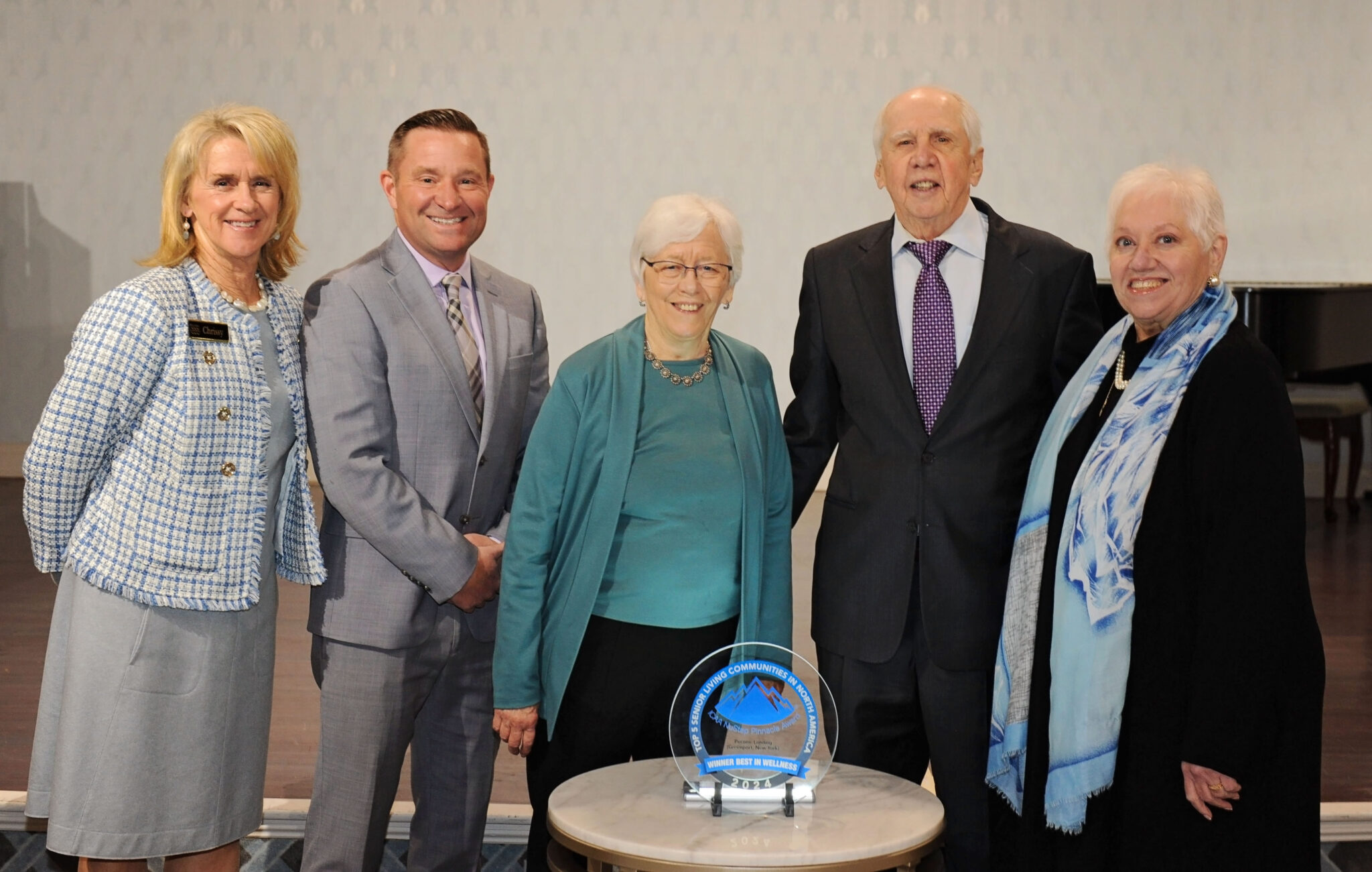 Peconic Landing celebrates top recognition for wellness programming