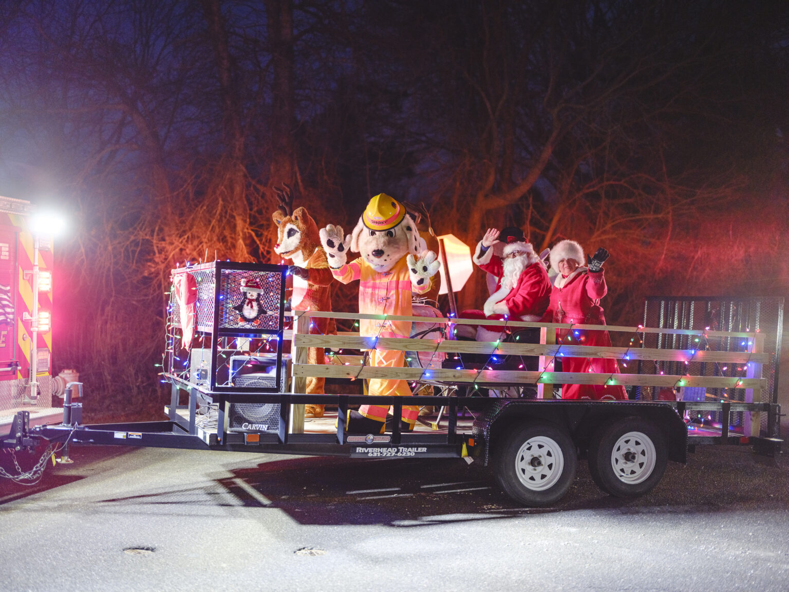 Annual Cutchogue FD 2025 Santa Run - The Suffolk Times