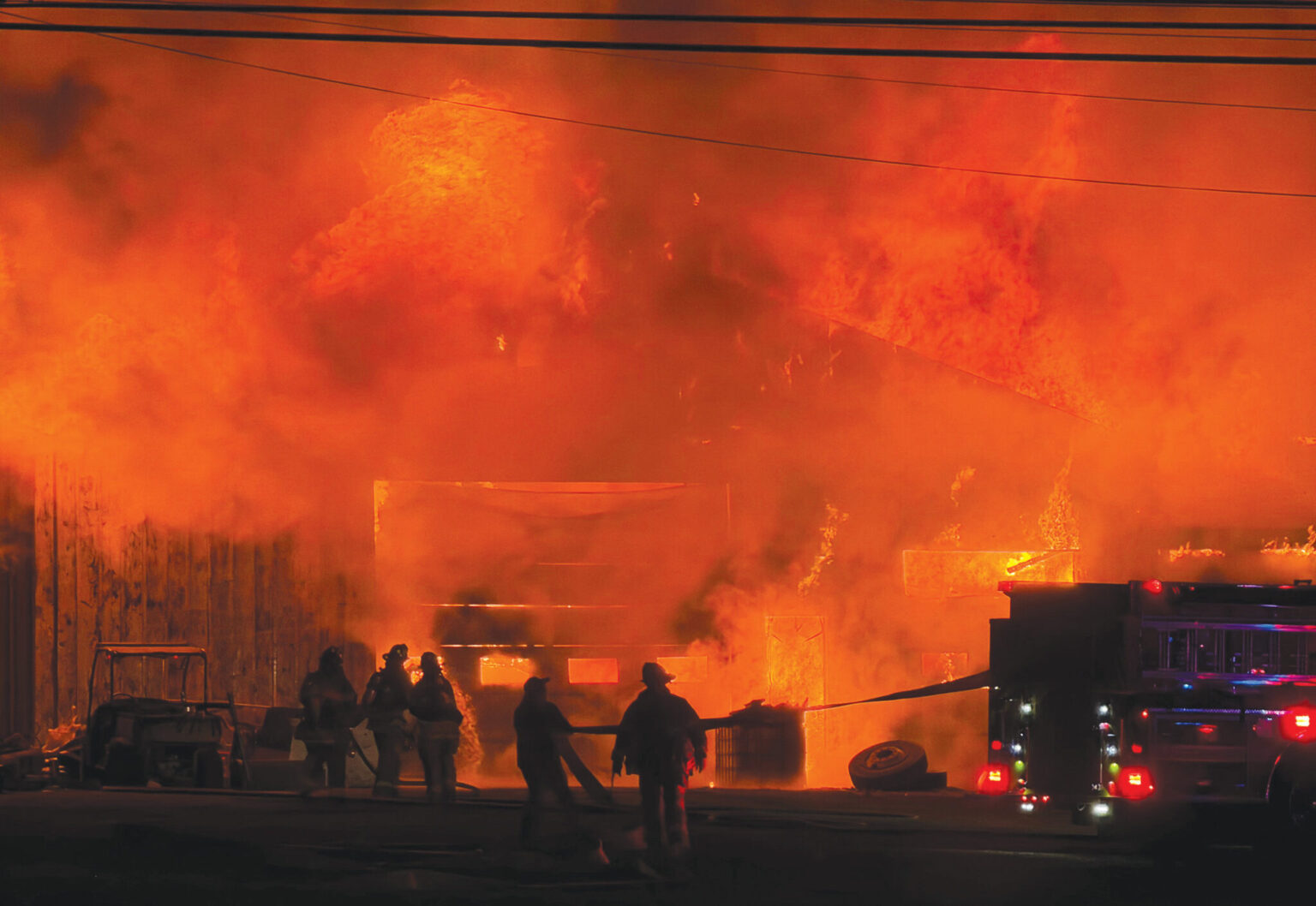 Year in Review: Area fire departments answered the call - The Suffolk Times