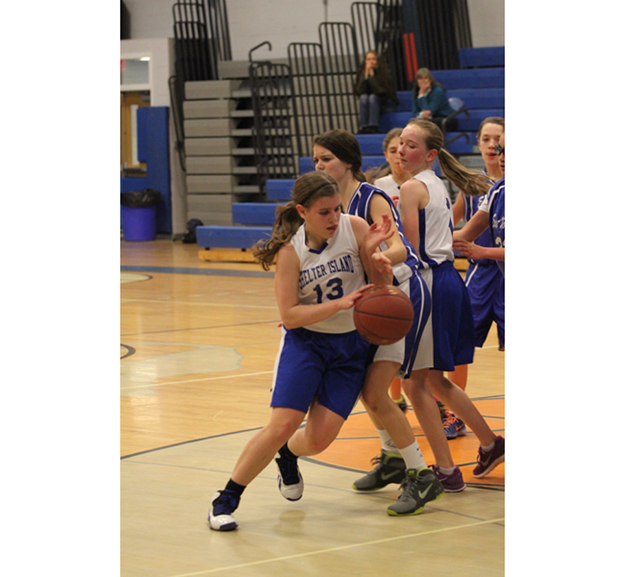 Loud and proud: Junior high girls team winding up season - Shelter ...