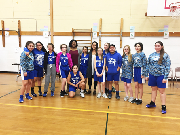 Junior HIgh basketball girls finish season with a flourish, all ...