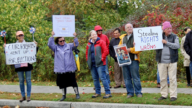 Political signs an issue in campaigns - Shelter Island Reporter Archives