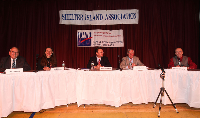 Candidates vied for votes at Sunday forum - Shelter Island Reporter ...
