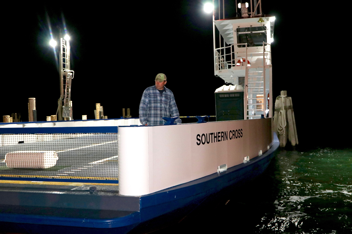 South Ferry’s newest boat comes home to Shelter Island; Southern Cross ...