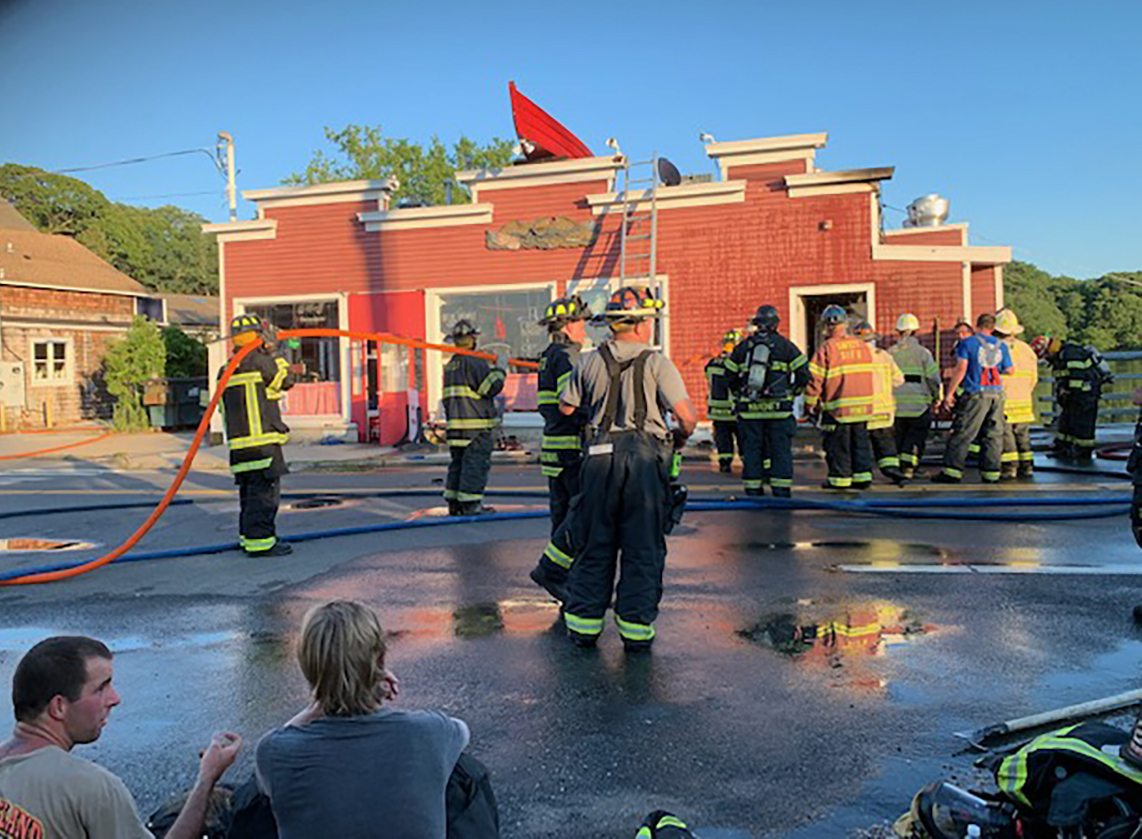 UPDATE: Fire at The Dory - Shelter Island Reporter Archives