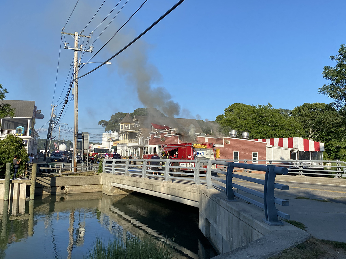 UPDATE: Fire at The Dory - Shelter Island Reporter Archives