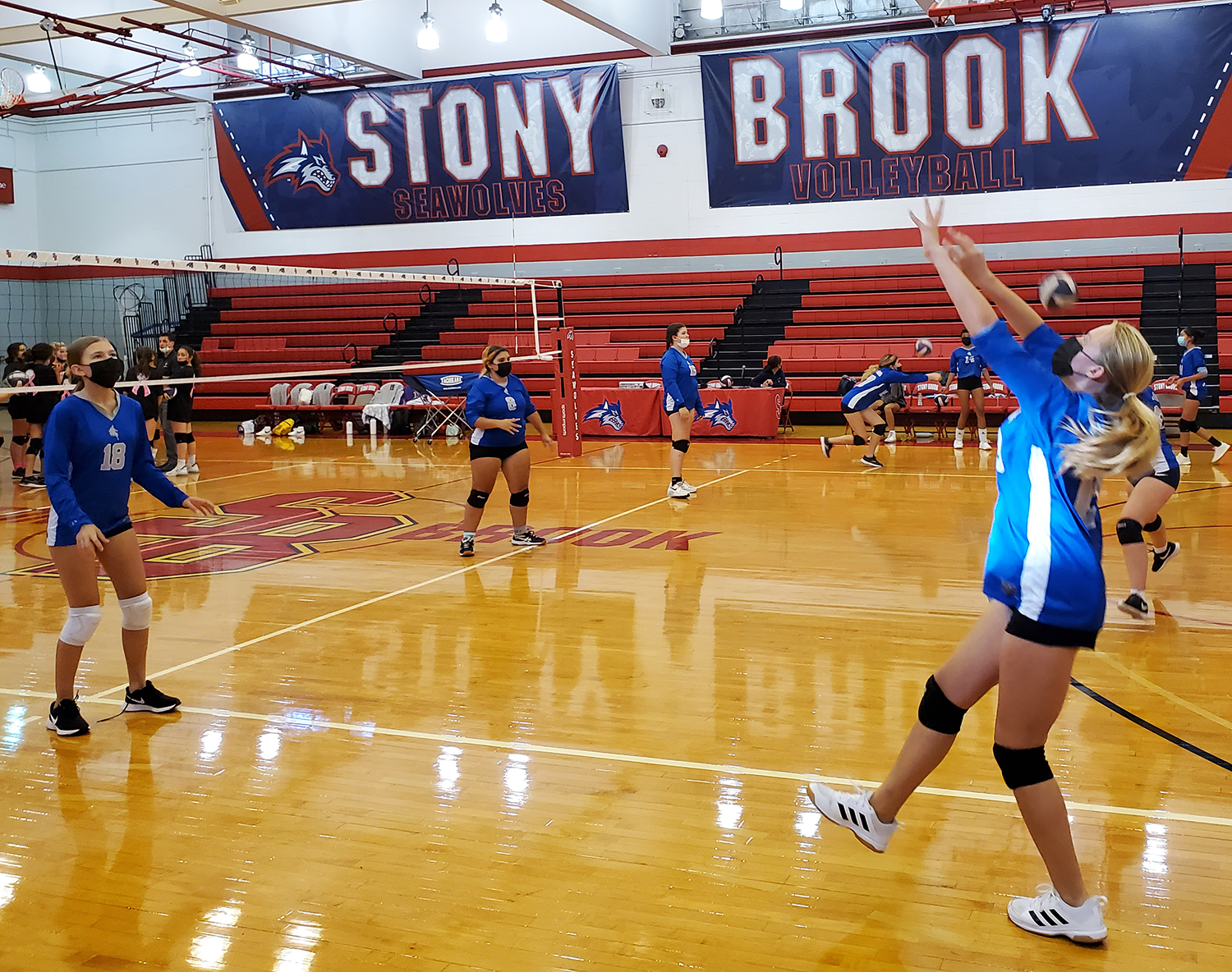 Island varsity volleyball girls are playoff bound: JV completes a ...