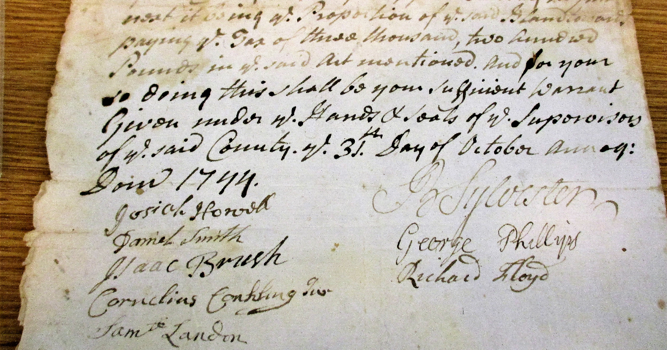 1700s-era document sheds new light on Island history - Shelter Island ...