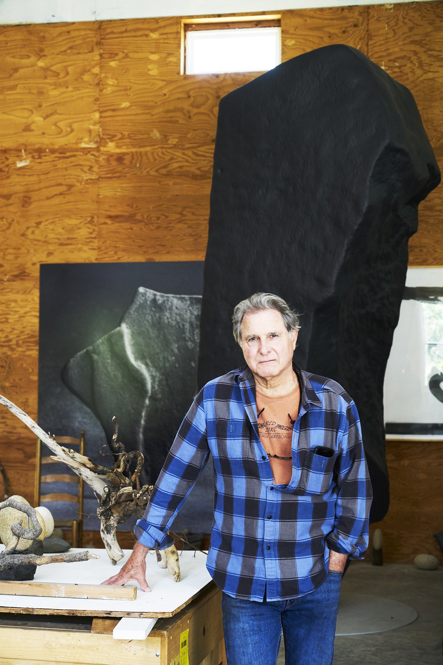 Island sculptor Ned Smyth creates powerful works inspired by found ...