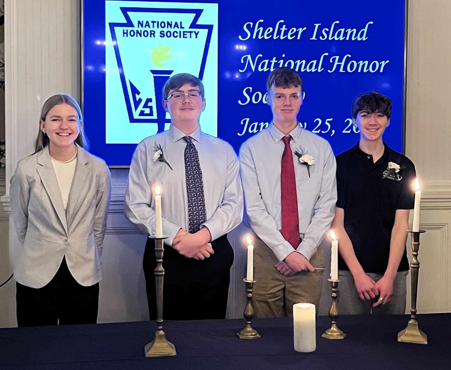 New National Honor Society members inducted - Shelter Island Reporter ...