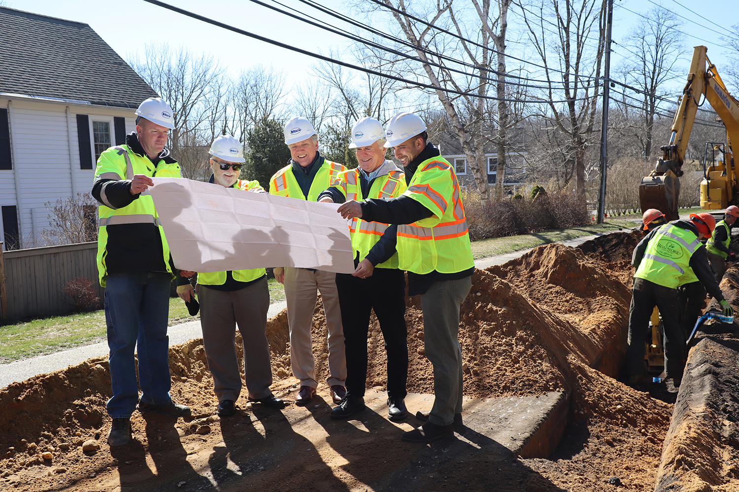 West Neck Water project underway - Shelter Island Reporter