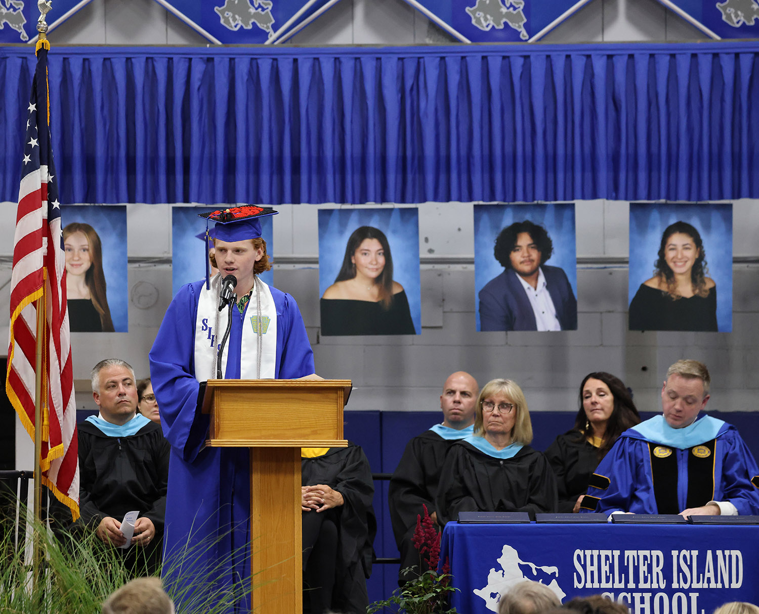 Commencement ceremonies for the Shelter Island High School Class of ...
