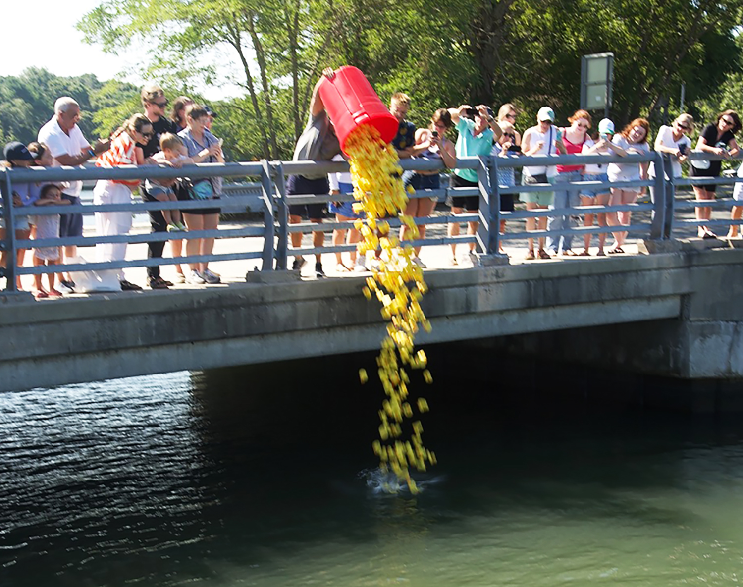A quacker jack of an event: Chamber of Commerce sponsors 12th annual ...