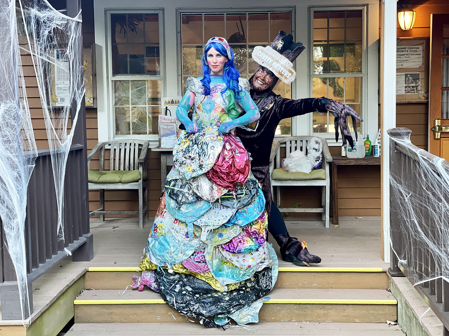 Trekking through the Halloween Trail — Mashomack welcomes nighttime ...