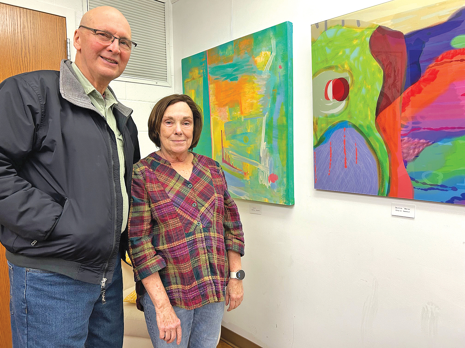 Artists welcome guests at Shelter Island Library show - Shelter Island ...