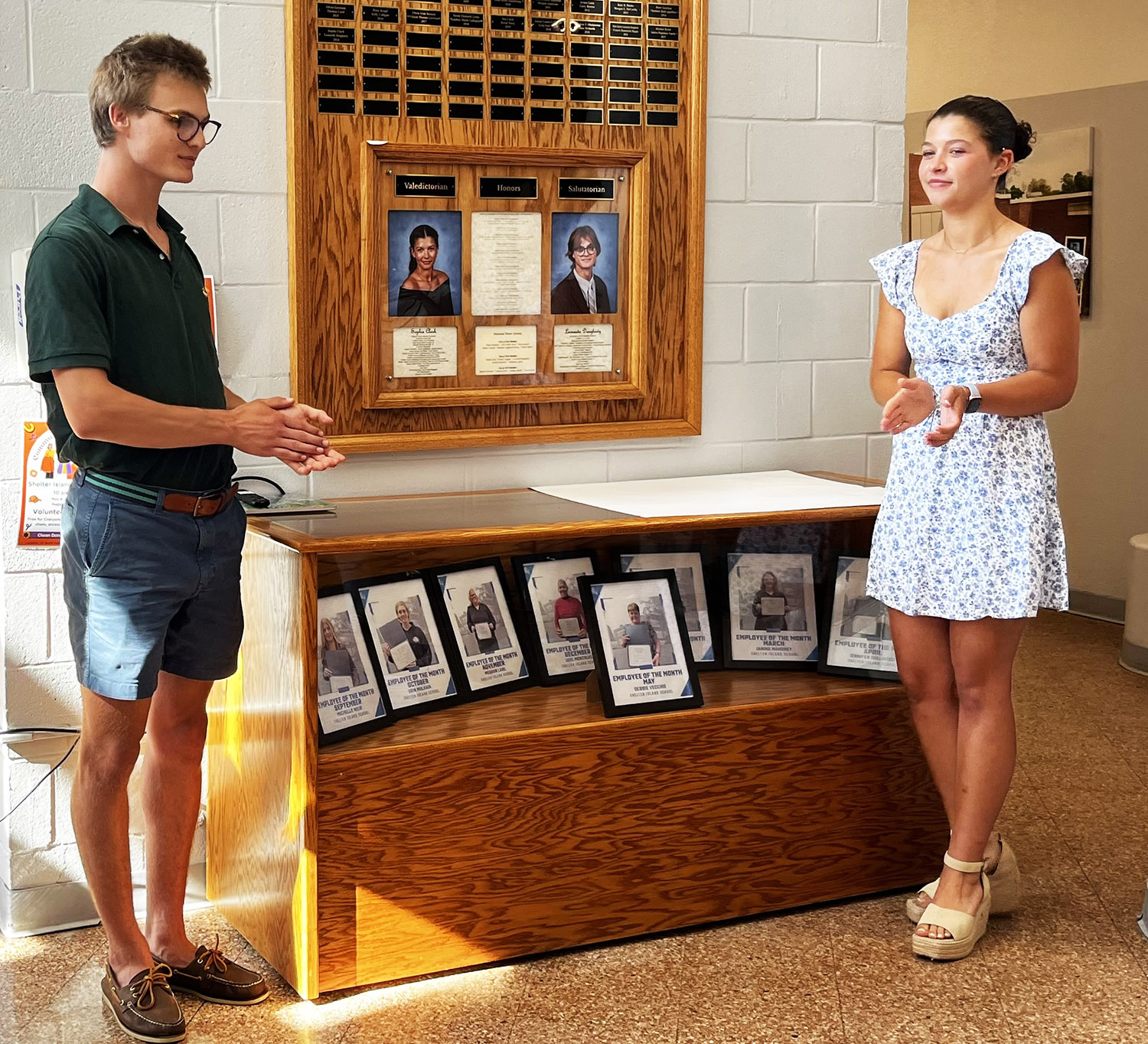 Val Sal photo unveiling - Shelter Island Reporter