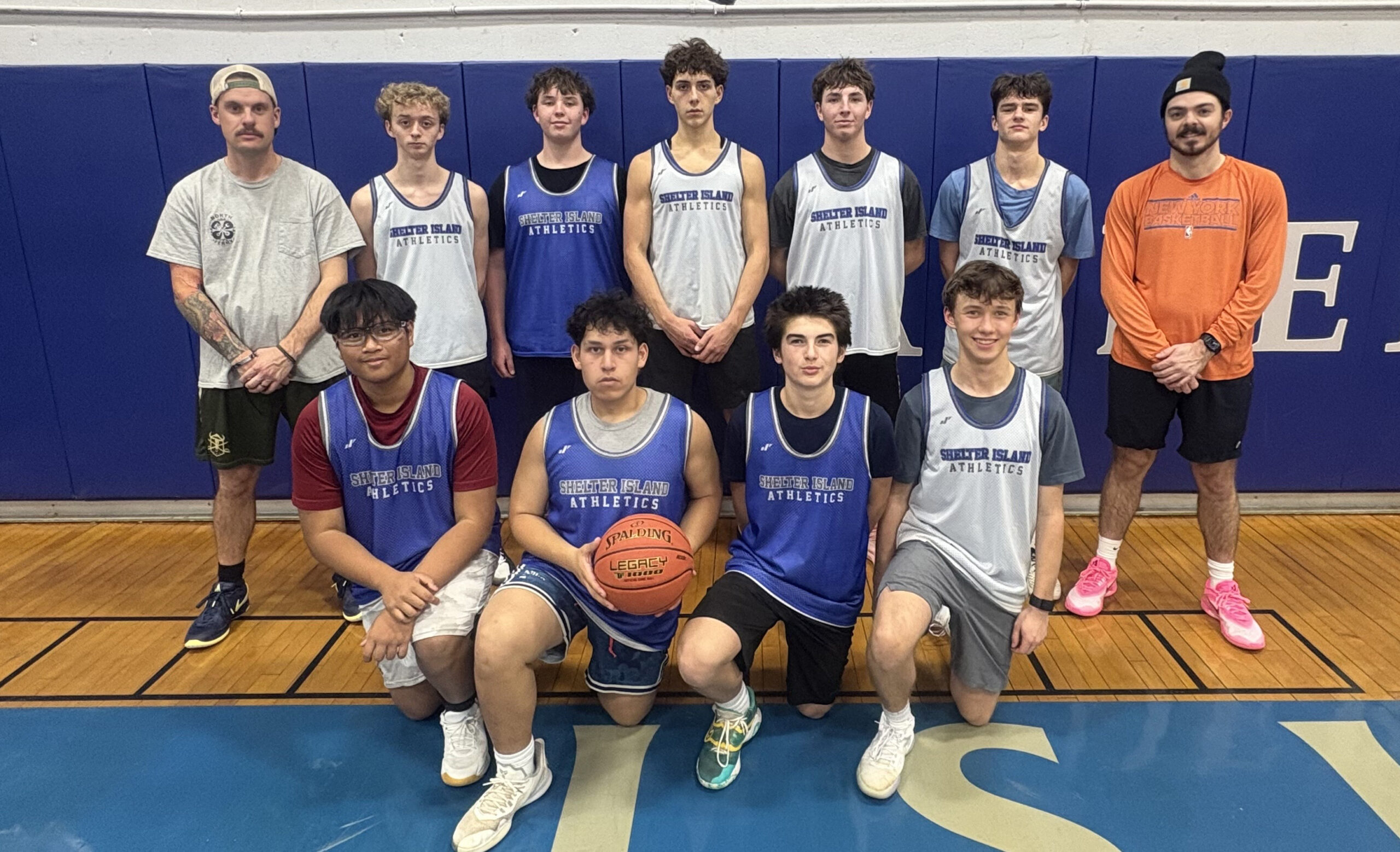 Island varsity boys basketball team back from the break - Shelter ...