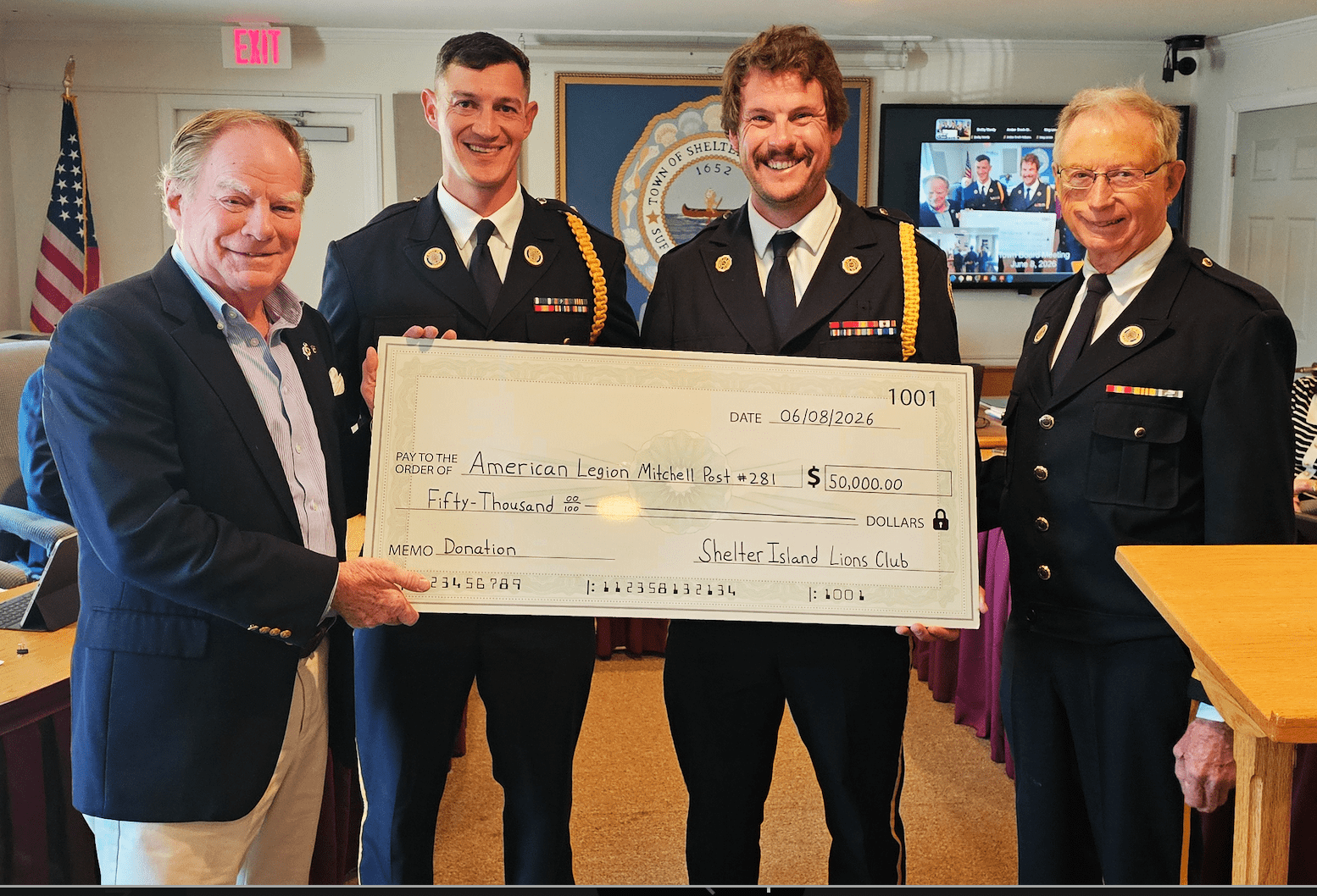 Shelter Island Lions support Legion and seniors - Shelter Island Reporter