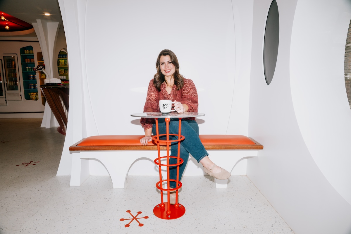 Panoramica is a space age coffee shop from the Little Creek team and ...