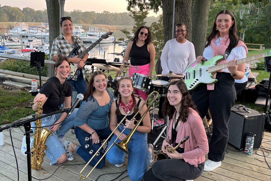 Girl Funk Band GUNK In-Concert at Jamesport Meeting House - Northforker