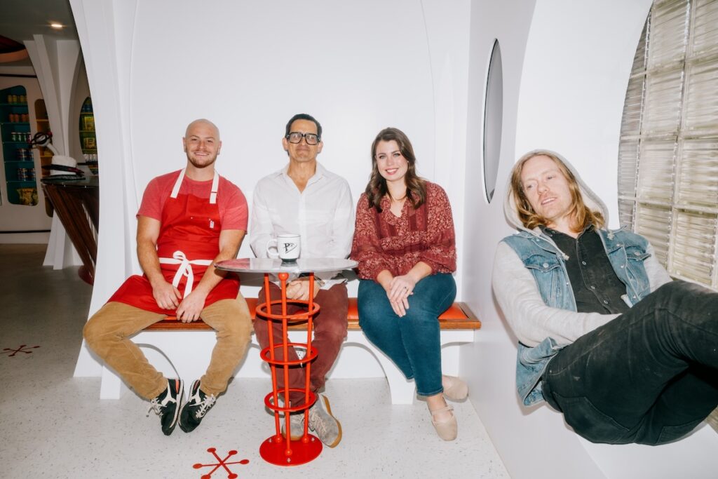 Panoramica is a space age coffee shop from the Little Creek team and ...