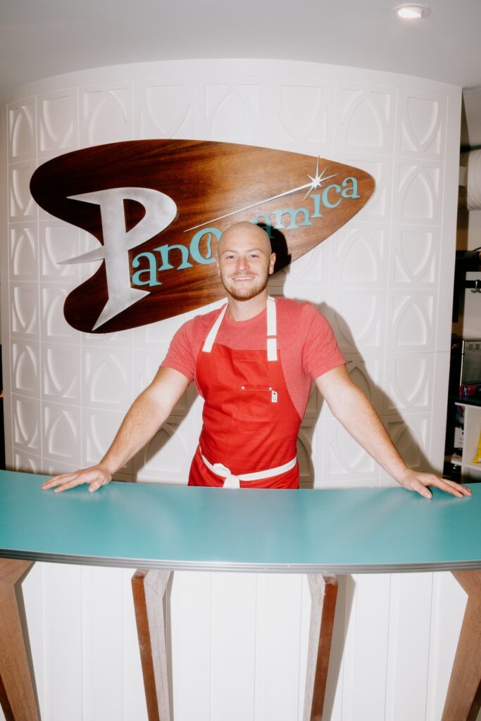 Panoramica is a space age coffee shop from the Little Creek team and ...