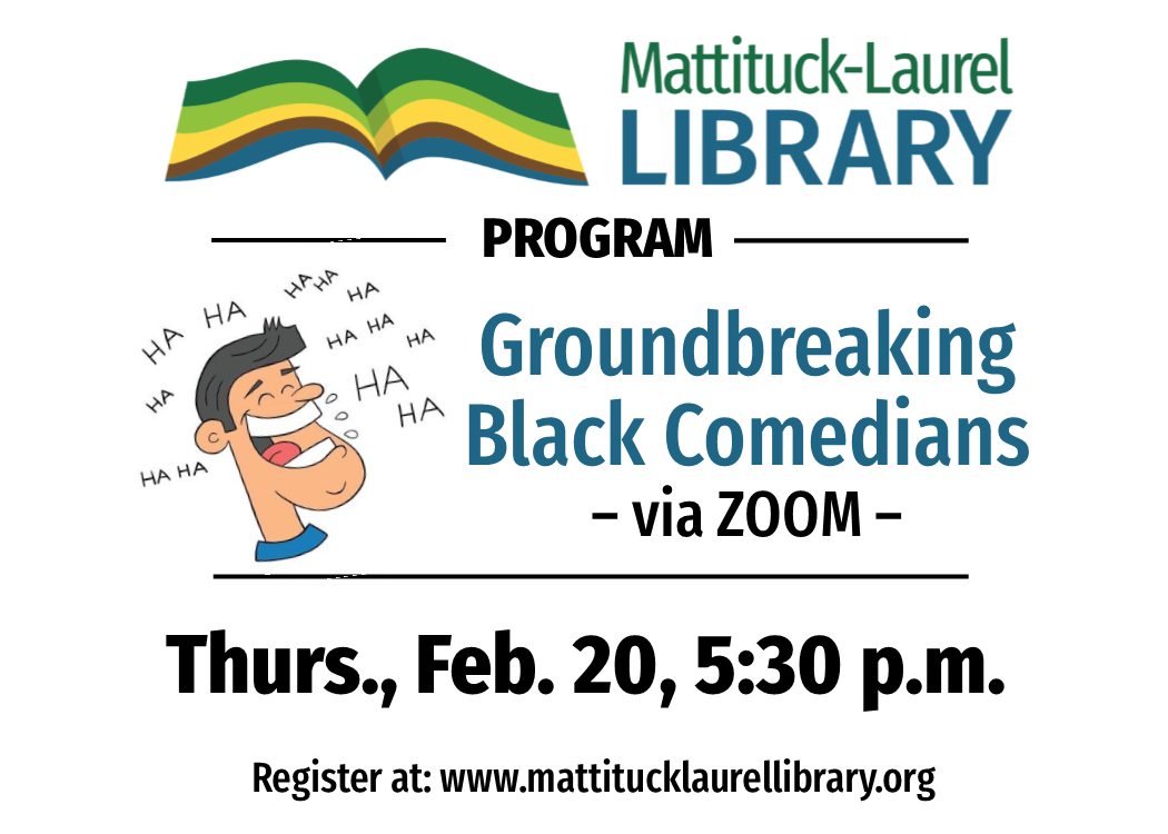 Groundbreaking Black Comedians (via Zoom) - Northforker