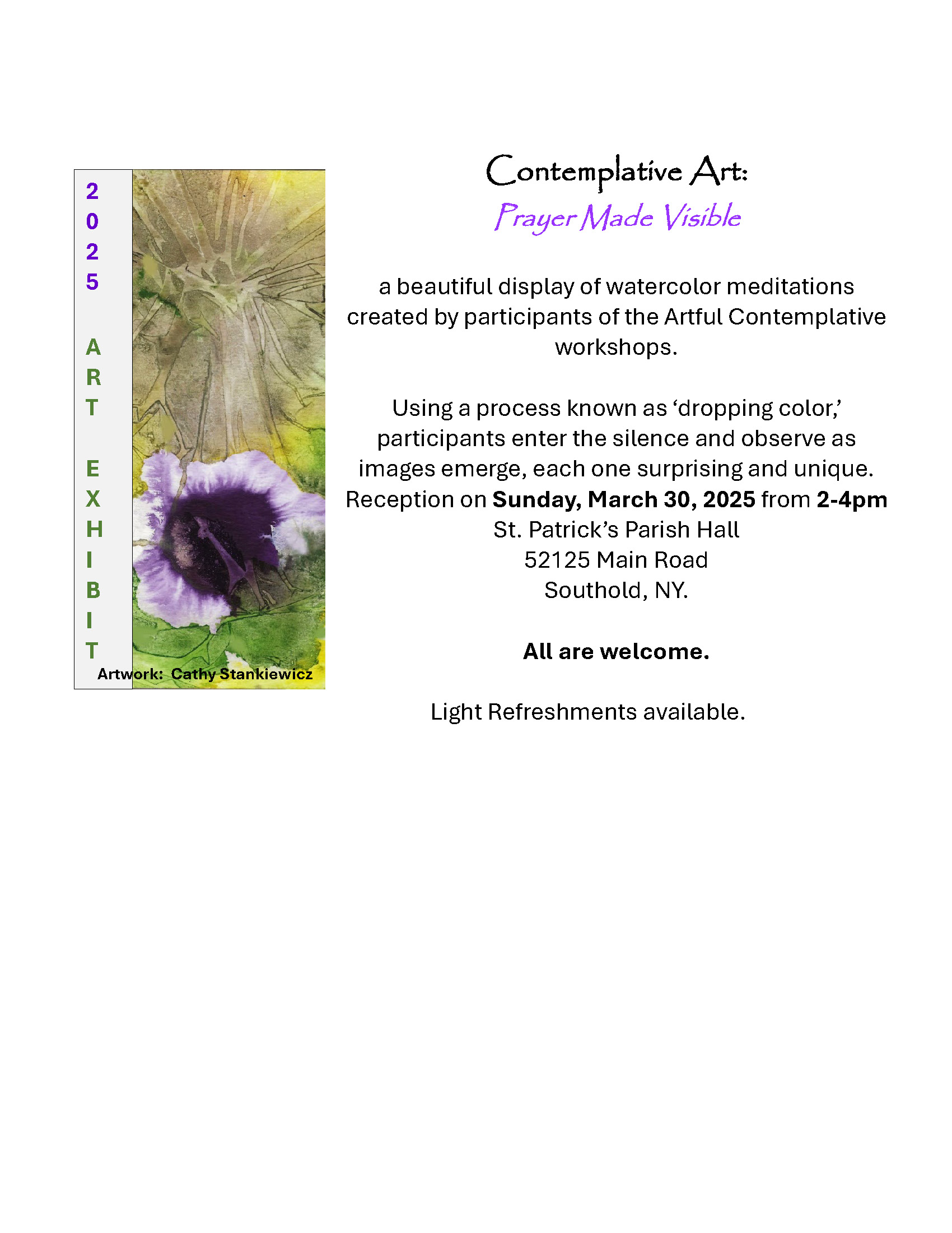 Contemplative Art Workshop - Northforker