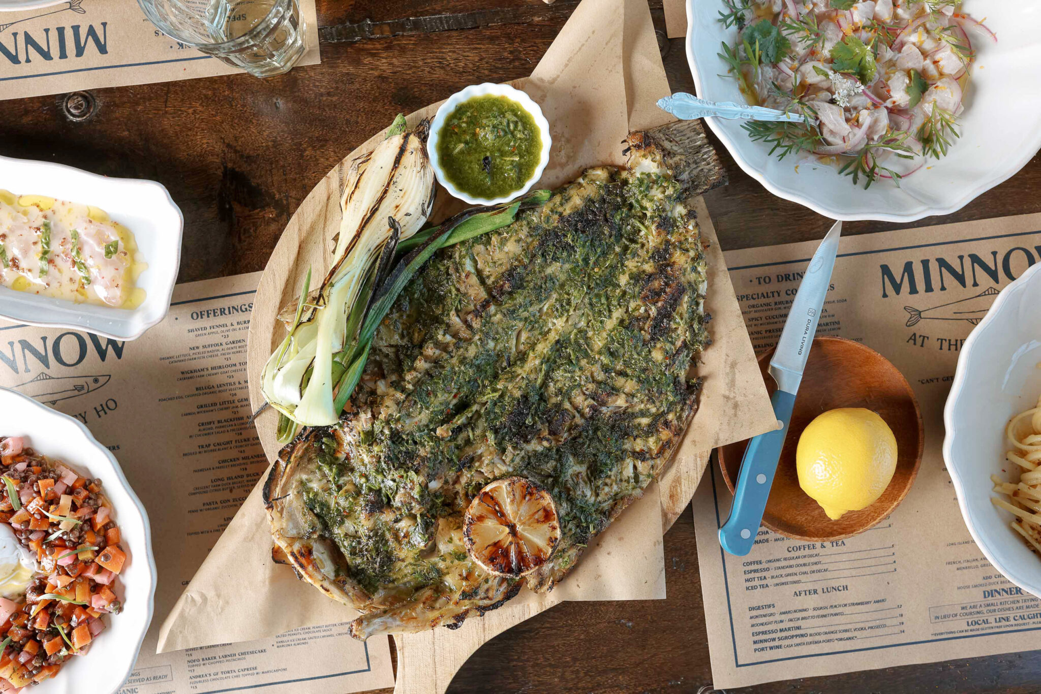 Minnow’s Mediterranean menu returns — with a side of sustainability
