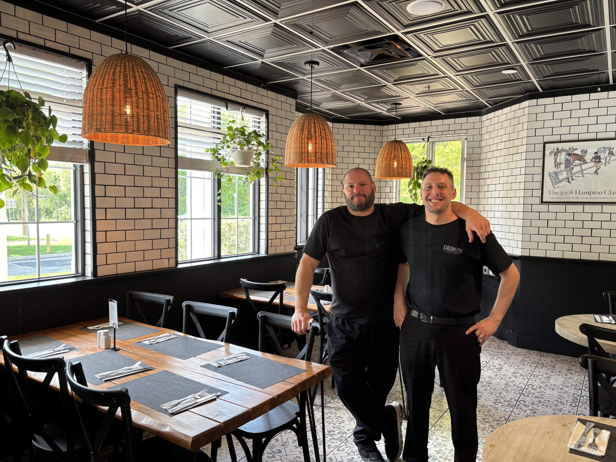 Brothers in the food business open a restaurant of their own