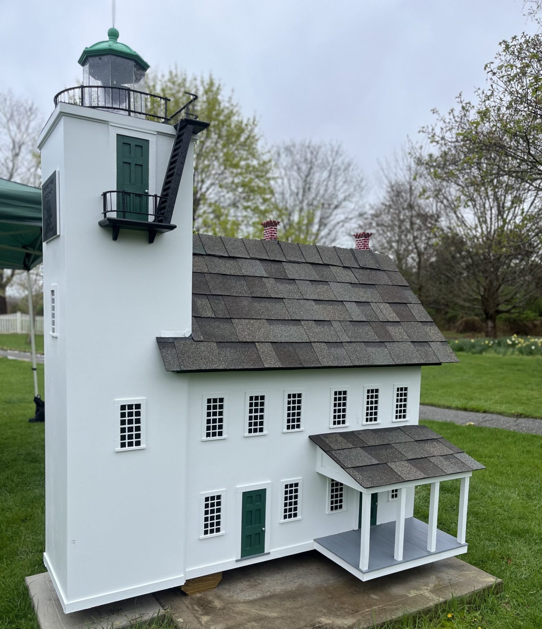 Lighthouse Legacy: Model dedicated at Orient Beach State Park