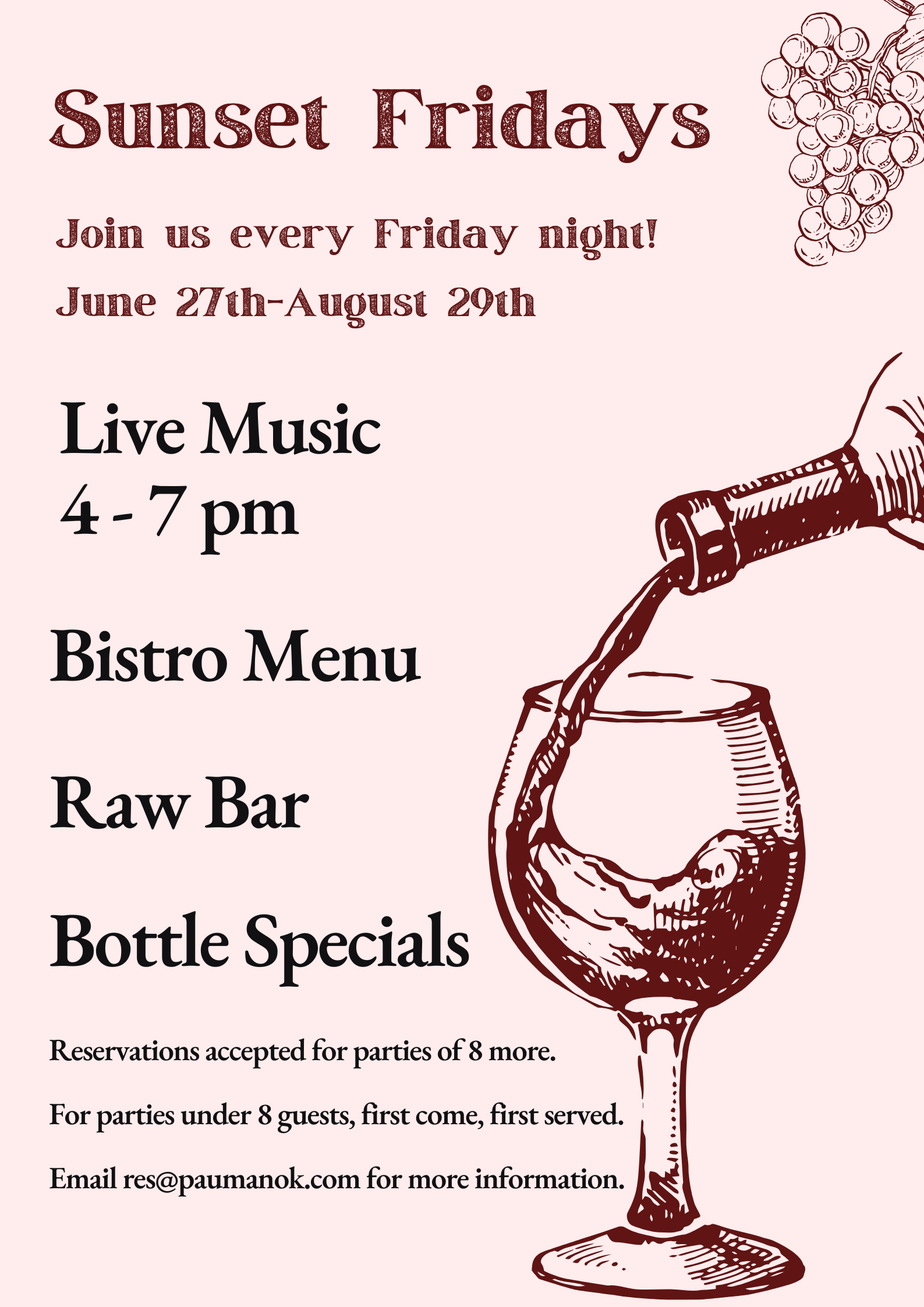 Sunset Fridays at Paumanok - Northforker