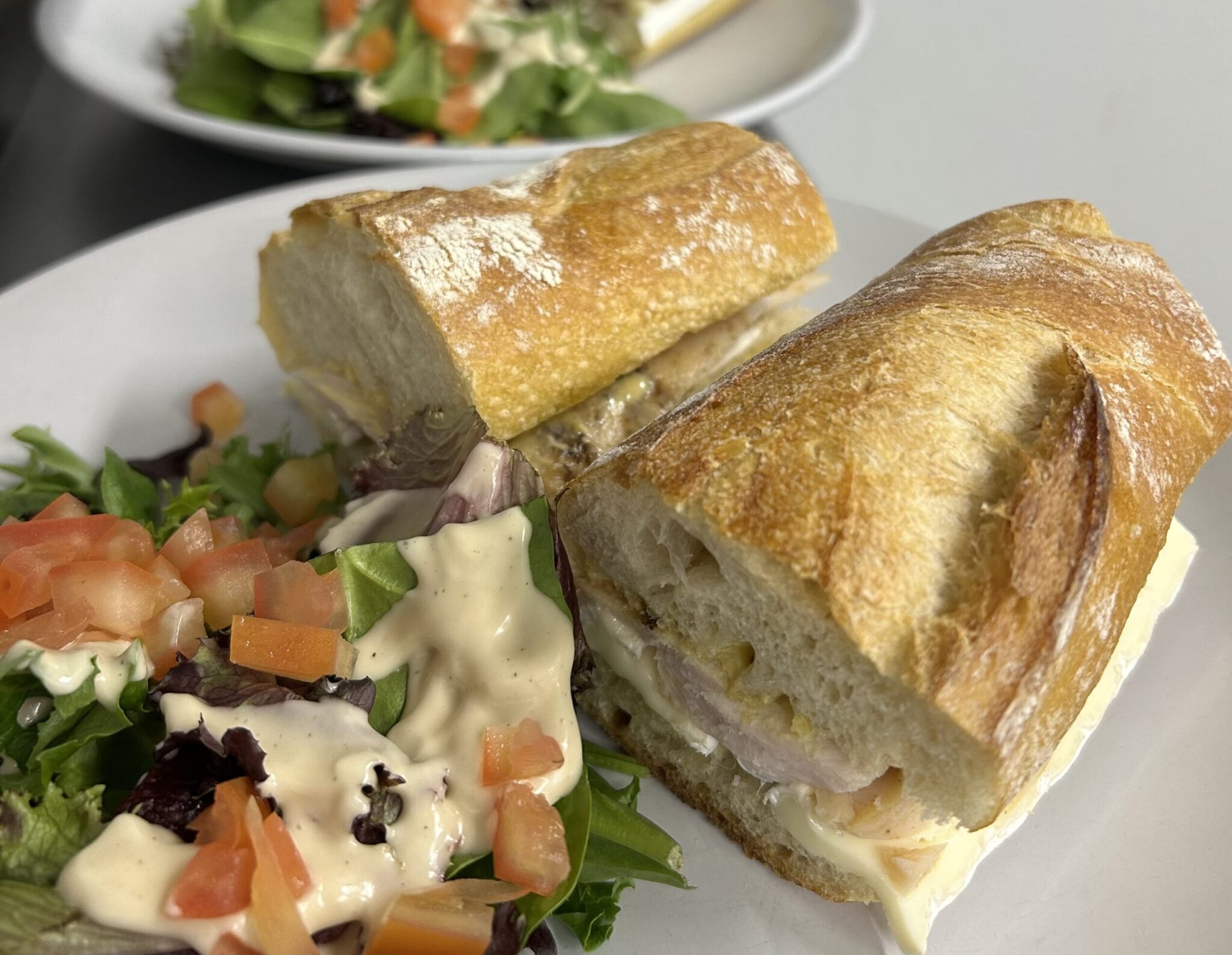 French and Fresh: to-go sandwiches available at Greenport's Demarchelier