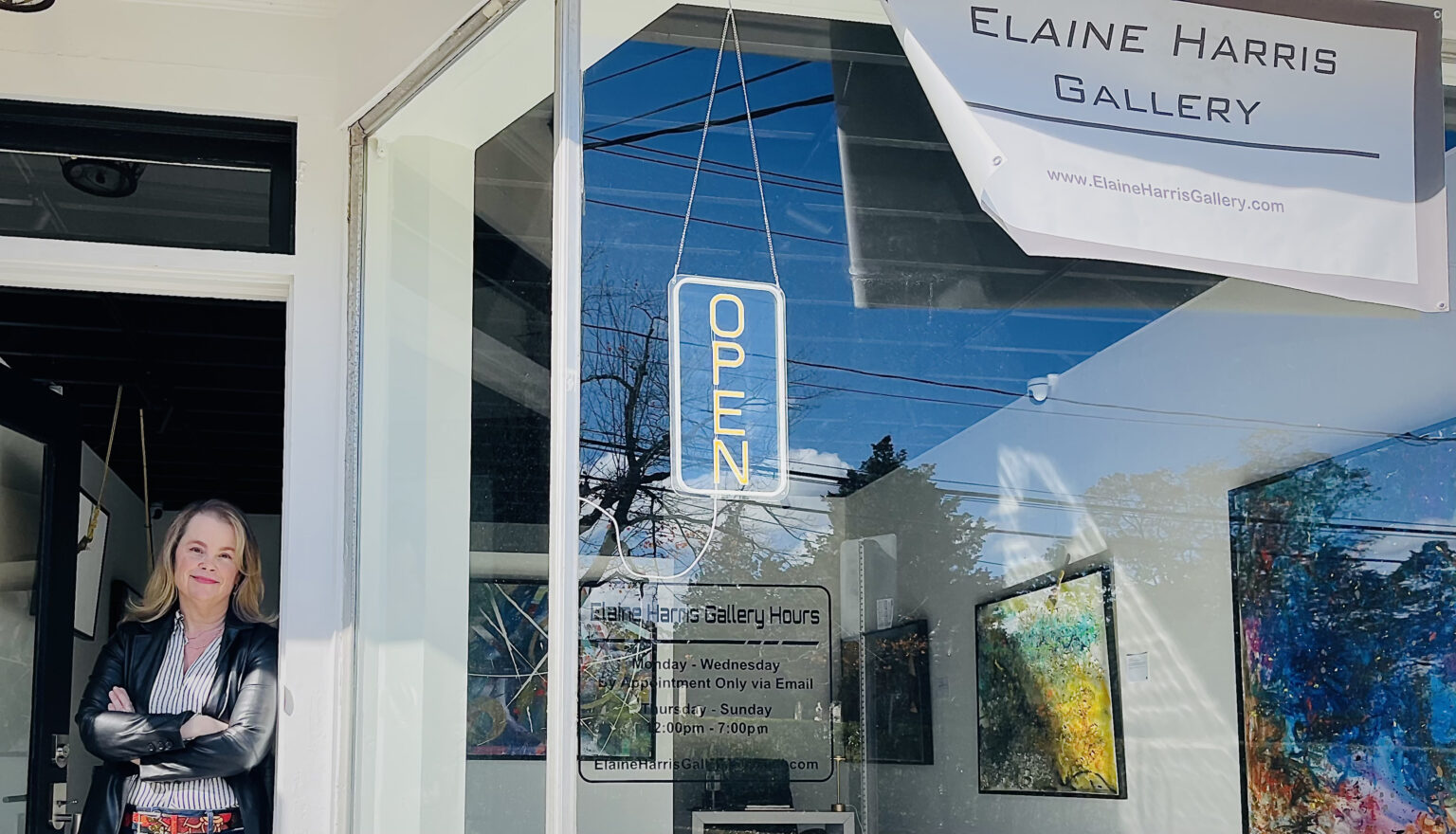 The Elaine Harris Gallery opens its doors in Jamesport