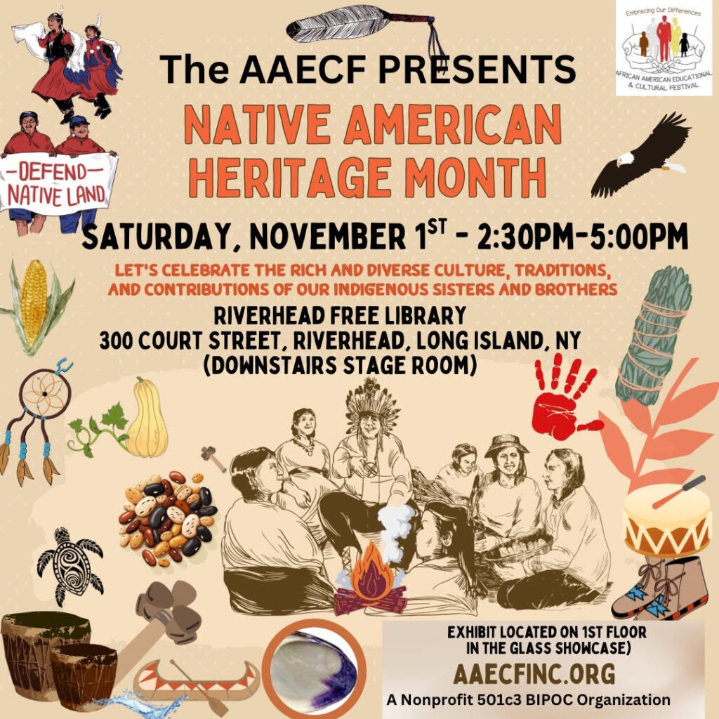 Native American History All Year Long Presented by AAECF - Northforker
