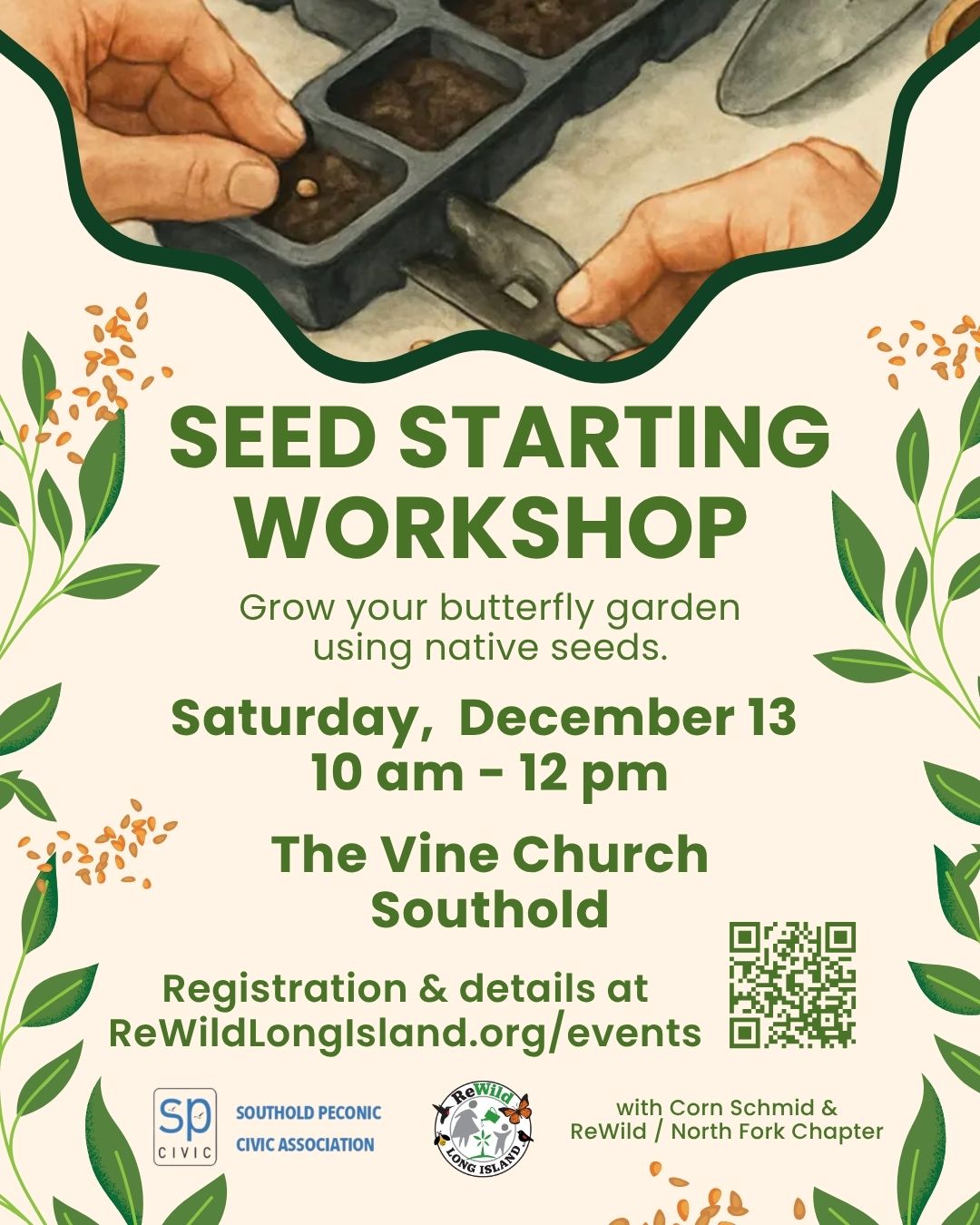 Native Plant Seed Sowing Workshop - Northforker